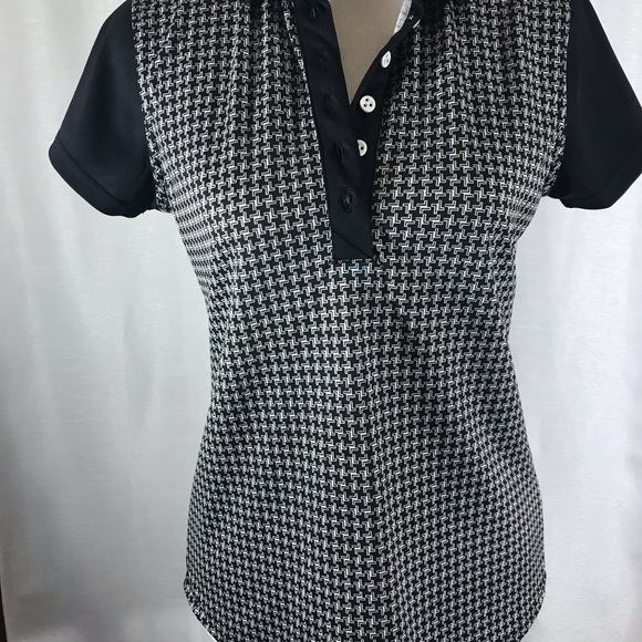 Tops | Sunice Xstatic Silver Black And White Medium Top | Poshmark
